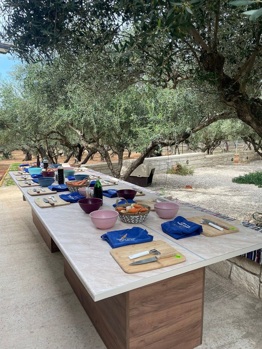Under the Olive Trees: A Traditional Cretan Cooking Class - Gastronomy ...